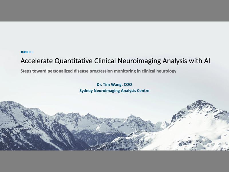 GTC 2020: Accelerate Quantitative Clinical Neuroimaging Analysis with ...