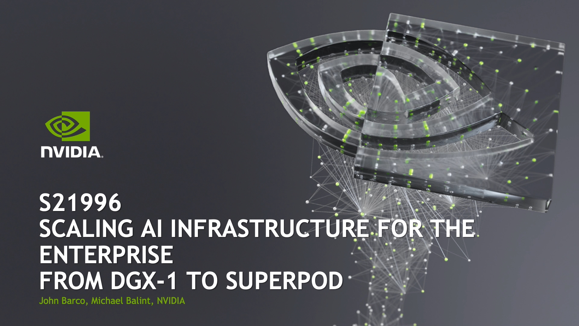 GTC 2020: AIaaS: Scaling AI Infrastructure for the Enterprise from DGX ... GTC 2020: AIaaS: Scaling AI Infrastructure for the Enterprise from DGX ...