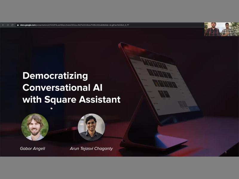 GTC 2020: Democratizing Conversational AI with Square Assistant ...
