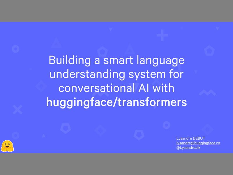 GTC 2020: Building a smart language understanding system for ... GTC 2020: Building a smart language understanding system for ...